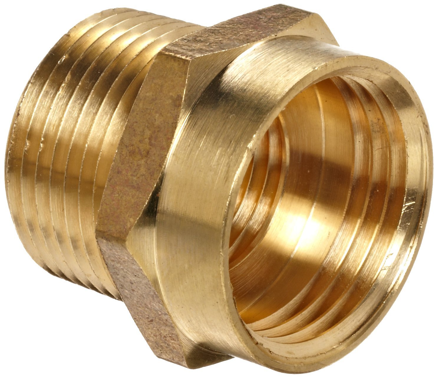 Adapter Brass 3 4 In Female Garden Hose X 3 4 In Mnpt Eagle Rock